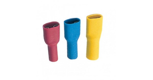 Tork TPFFD-1638 Tam İzoleli Dişi Faston Tip İzoleli Kablo Ucu 100 Ad