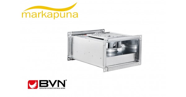 BVN Bahçıvan BDKF 40-20 A Geriye Eğimli 950 m³/h Dikdörtgen Kanal Fanı